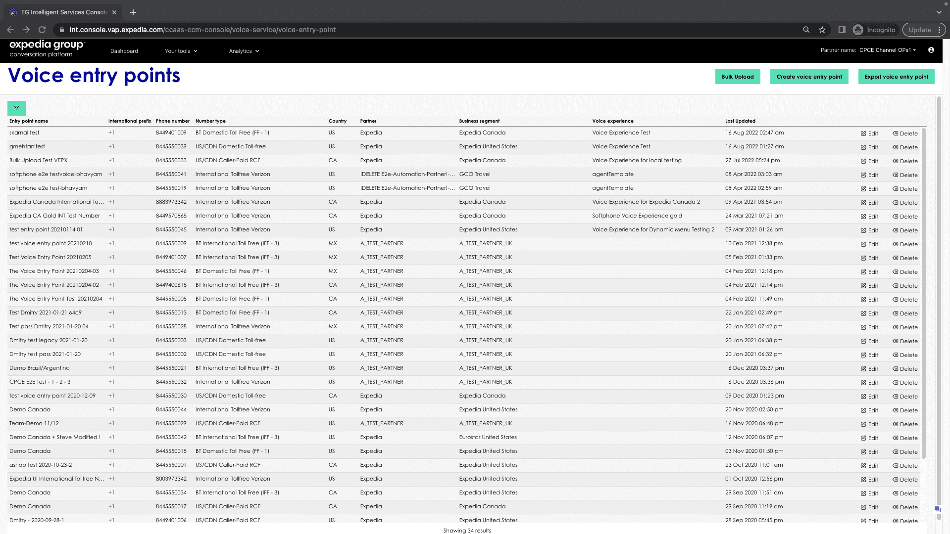 Bulk Upload Voice Entry Point | Expedia Group Conversation Platform
